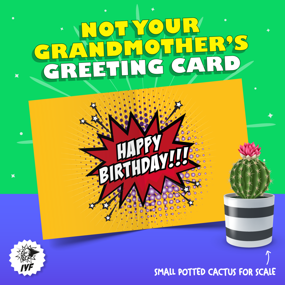 Magical Mom Birthday – Oversized Birthday Card – InYourFace Designs